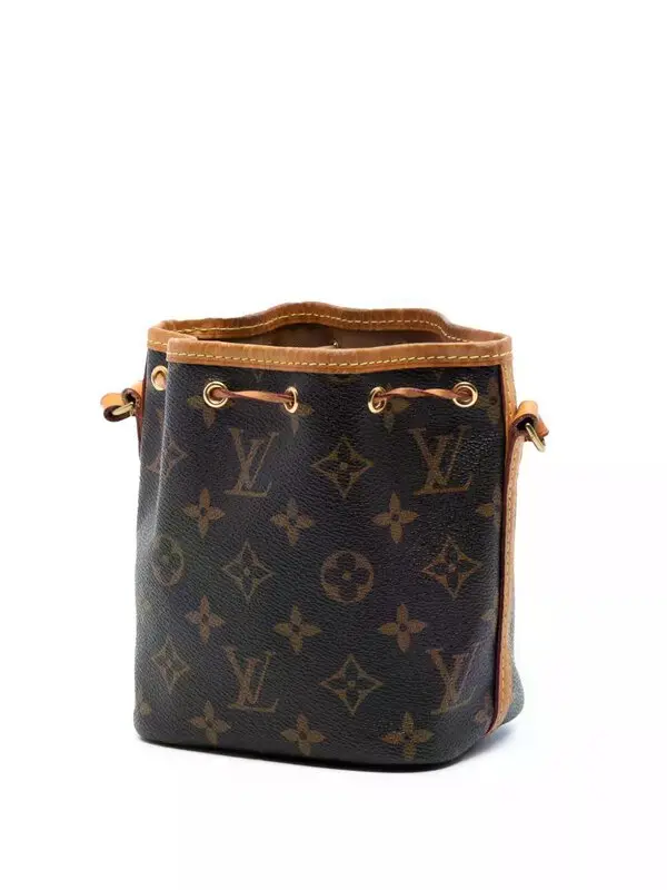 LOUIS VUITTON 2017 Monogram Nano Noe Bucket Bag