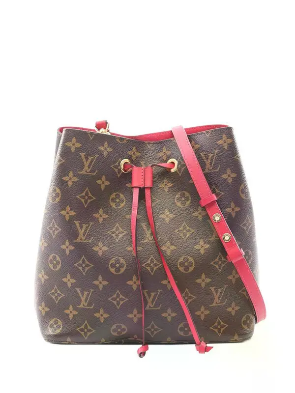 LOUIS VUITTON 2018 Monogram Neonoe Mm Bucket Bag - Brown