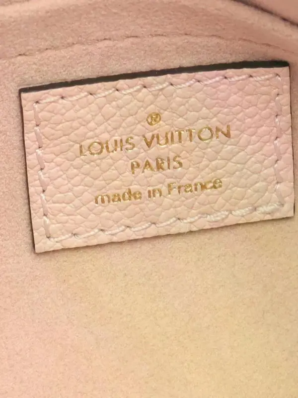 LOUIS VUITTON Monogram Empreinte Papillon Bb Satchel - Pink