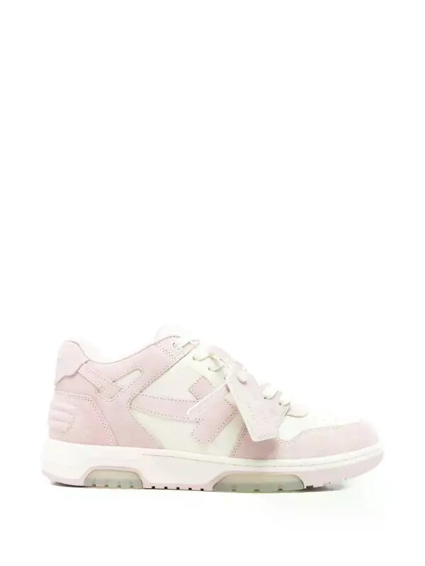 Off-White Arrow Suede Sneakers - Pink