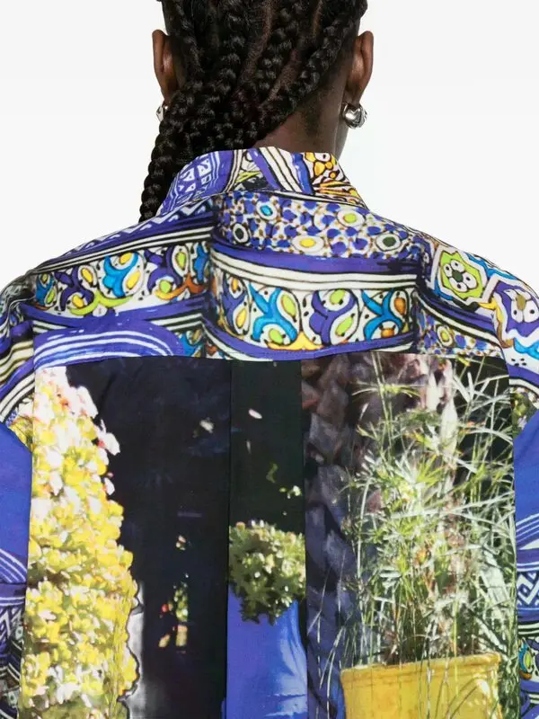 The Artistylist Jarden Majurelle Printed Shirt