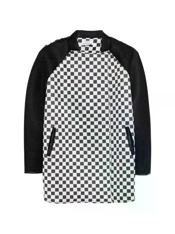 THE ARTISTYLIST Checked Coat - Black