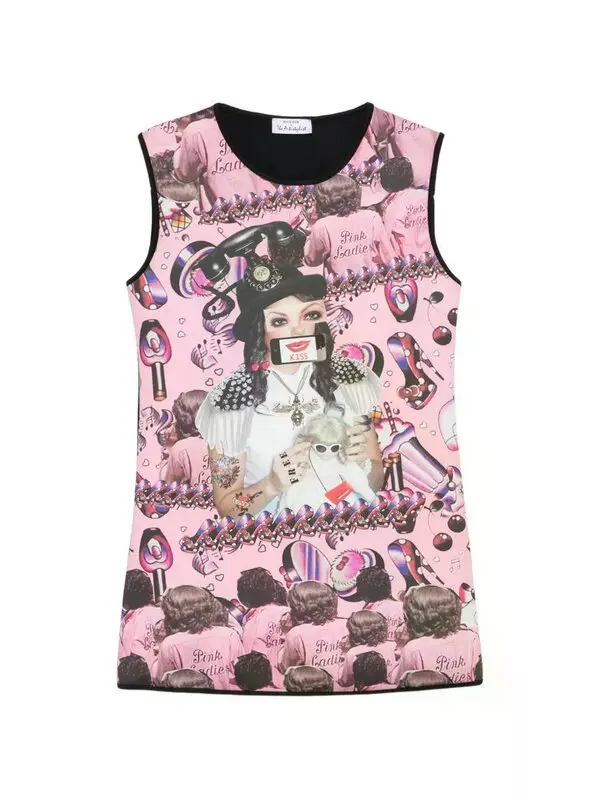 The Artistylist Printed Mini Dress