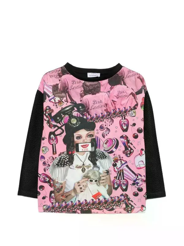 THE ARTISTYLIST Printed Sweatshirt - Pink