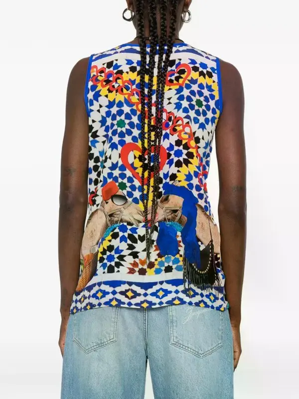 The Artistylist Printed Tank Top