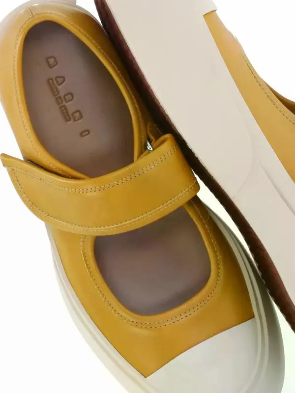 Marni Strap Platform Flat Shoes