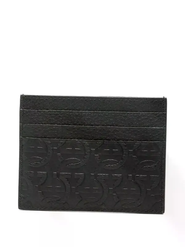 FERRAGAMO Logo-embossed Cardholder