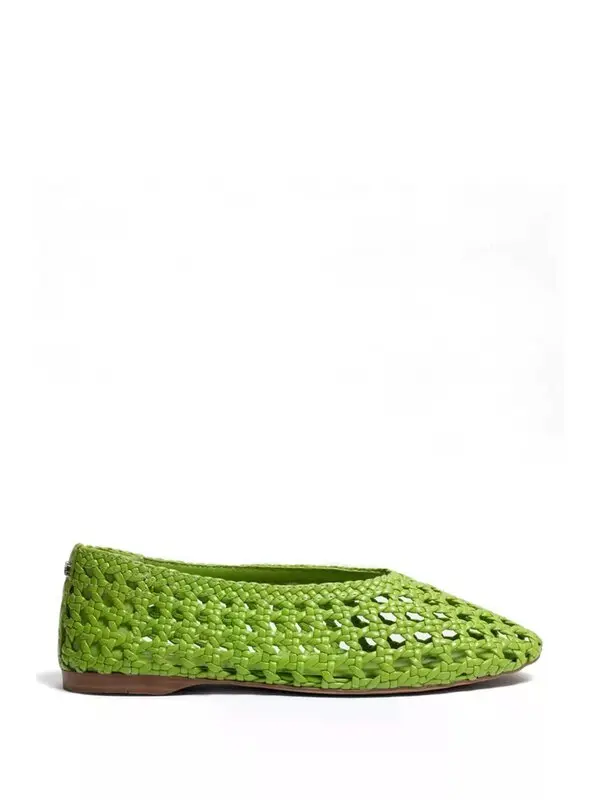 Sam Edelman Woven Flats - Green