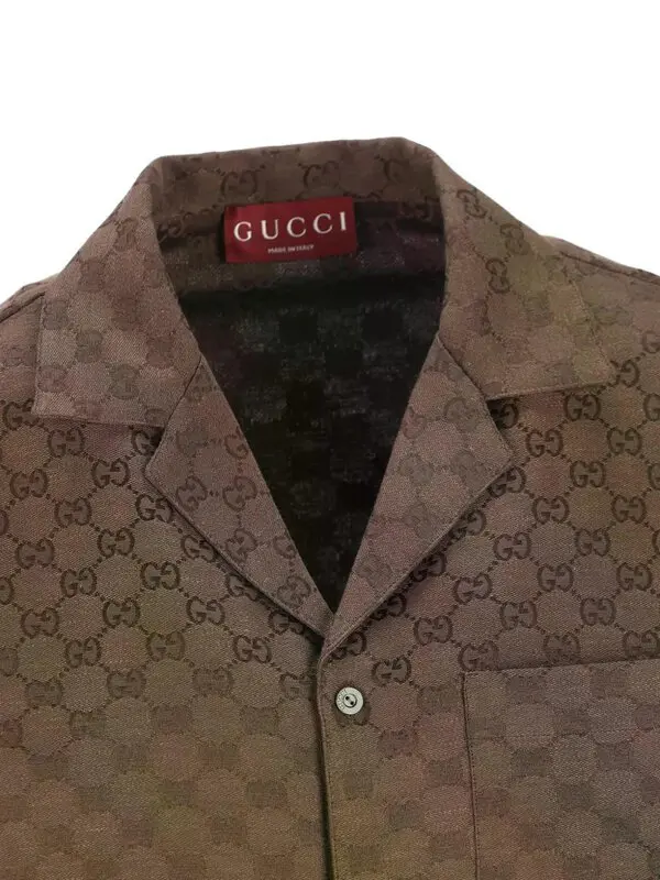 Gucci Gg-patterned Shirt