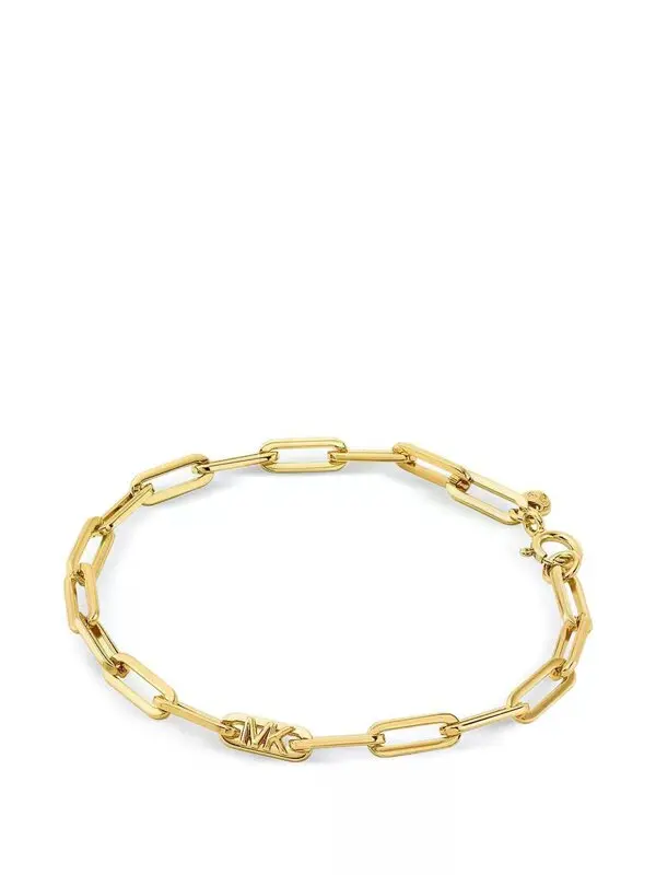 Michael Kors Rectangle-link Chain Bracelet - Gold