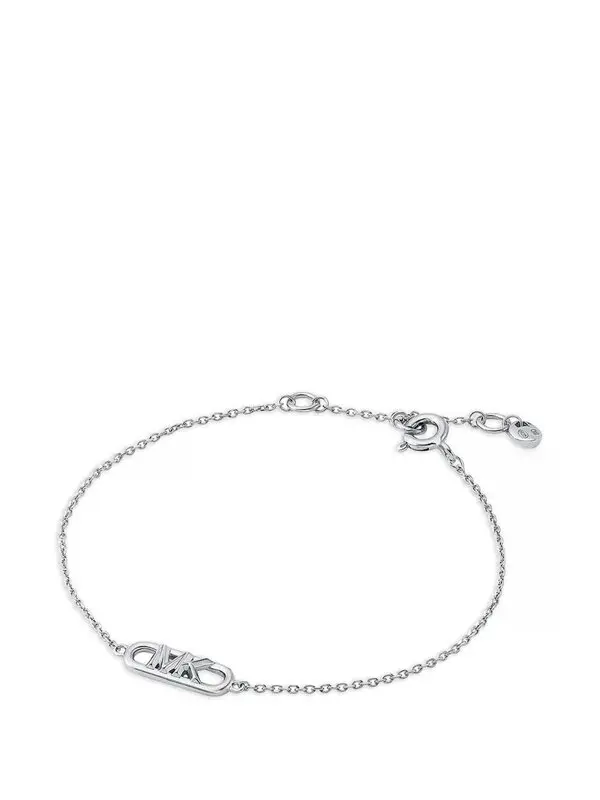 Michael Kors Logo Chain Bracelet - Silver