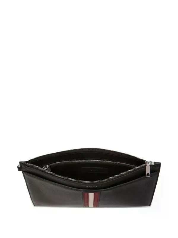 Bally Grained-leather Clutch