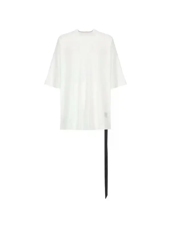 Rick Owens Ribbon Detail T-shirt - Black