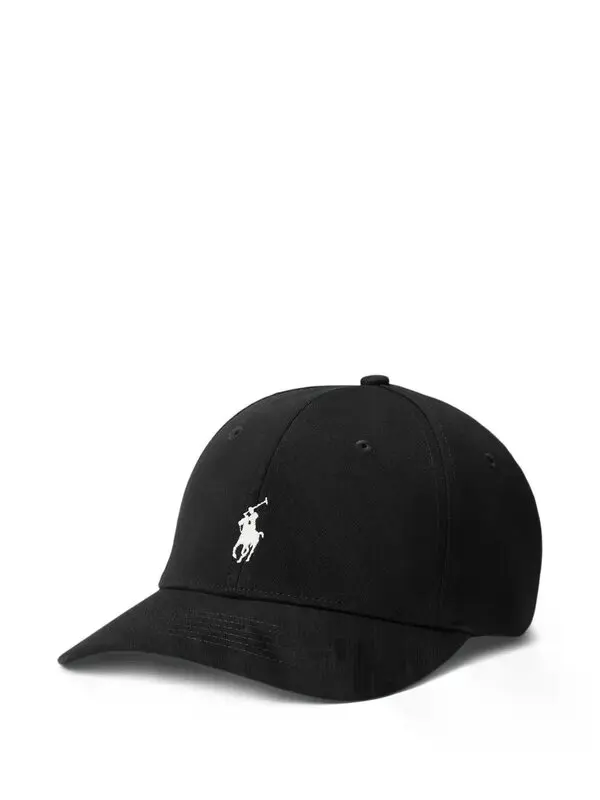 Rlx Ralph Lauren Polo Pony Baseball Cap - Black