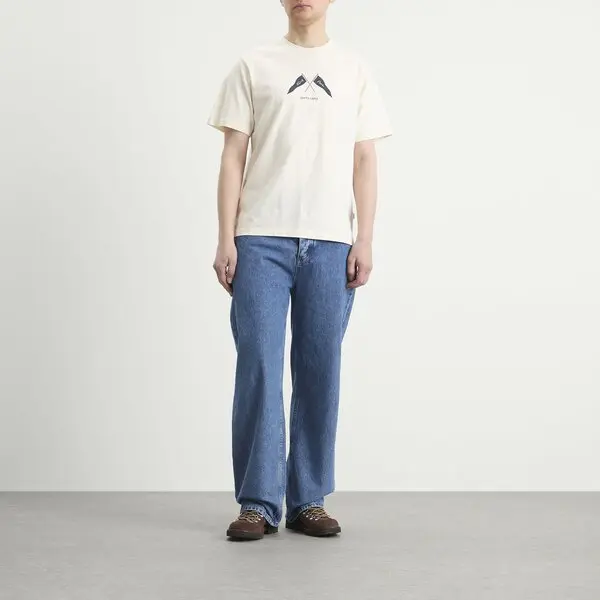 FORET Pennant T-shirt - Cloud