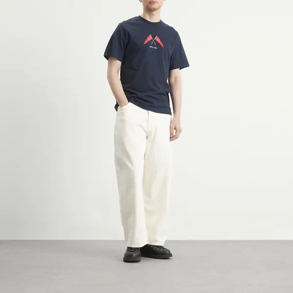 FORET Pennant T-shirt - Navy