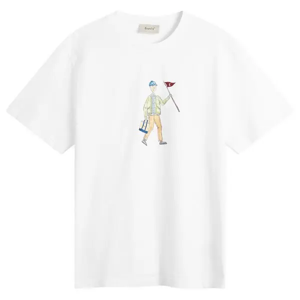 FORET Patrol T-shirt - White