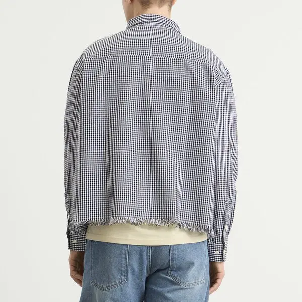 BRAM'S FRUIT Distressed Farmer’s Shirt Ls