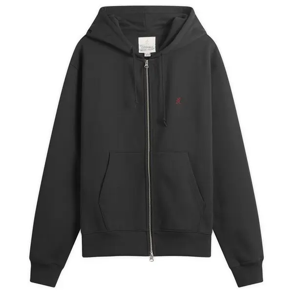 Gramicci One Point Zip Hoodie - Vintage Black