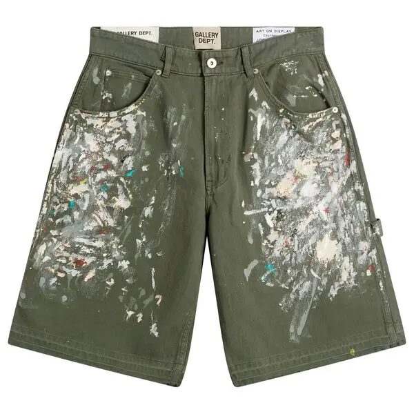 GALLERY DEPT. Platoon Painter Shorts - Military