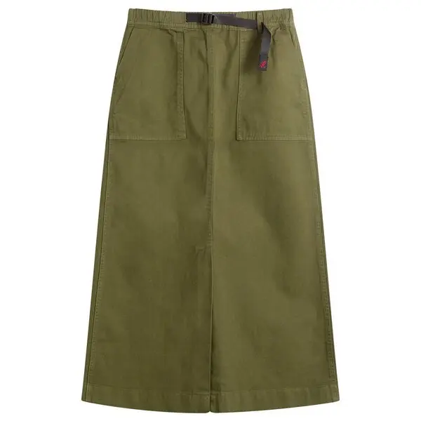 Gramicci Midi Baker Skirt - Olive