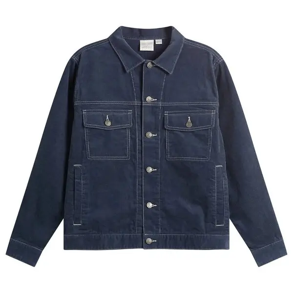 Gramicci Corduroy Trucker Jacket - Navy