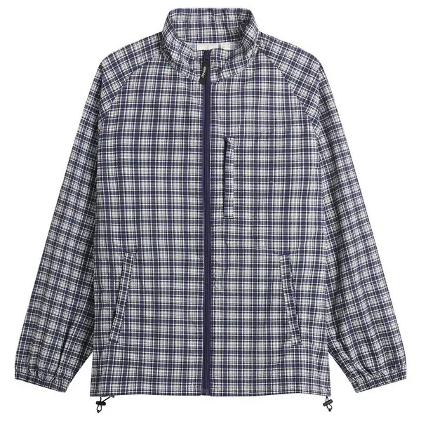 Gramicci Checkered Shell Jacket - Navy Check