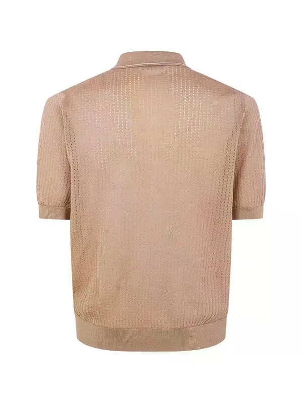 Tagliatore Perforated Polo Shirt