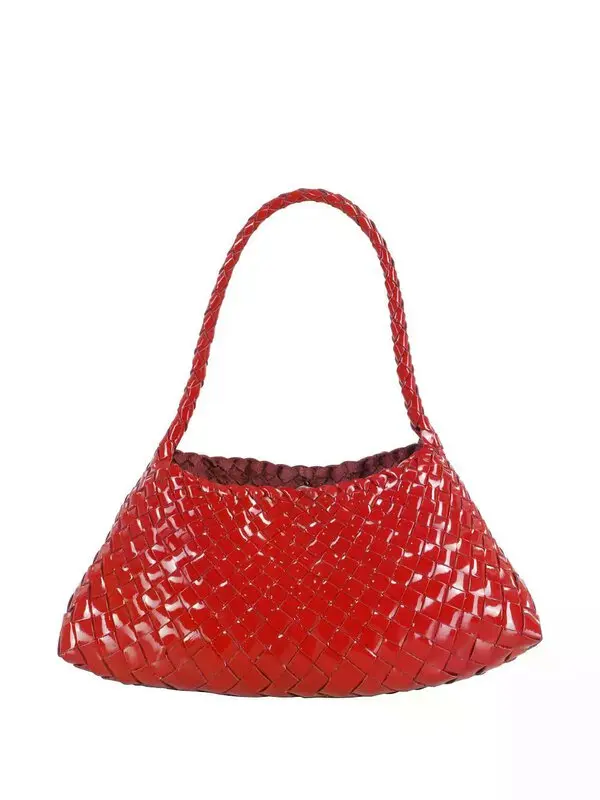 Dragon Diffusion Rosanna Braided-handle Shoulder Bag - Red