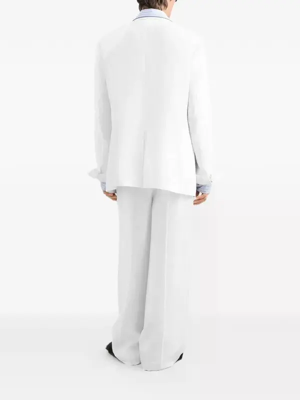 Dolce & Gabbana Double-breasted Taormina Linen Jacket