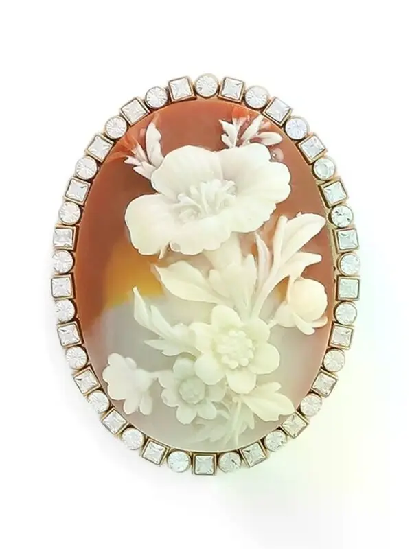 Dolce & Gabbana Oval Cameo Brooch