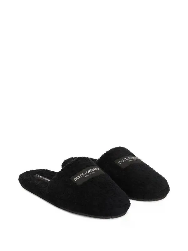 Dolce & Gabbana Dg Hotel Terry Slippers