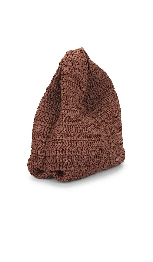 A.L.C. Simone Raffia Bag - Chocolate