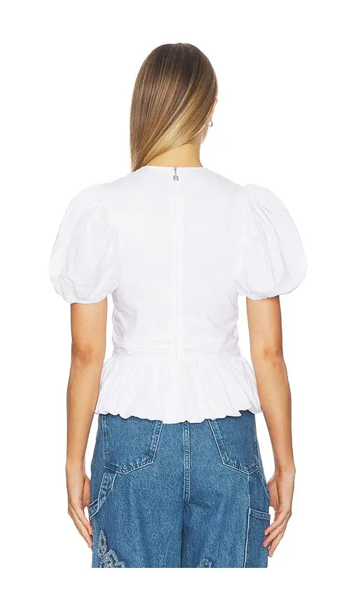 ROTATE BY BIRGER CHRISTENSEN Puff Sleeve Top