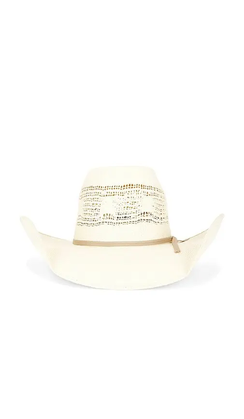 Seager Freehand Straw Hat - Cream