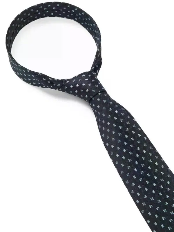 BOSS Patterned Silk Tie