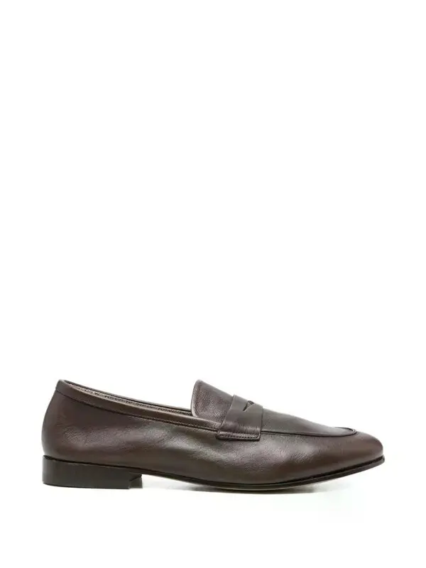 Fratelli Rossetti Penny-slot Loafers - Brown