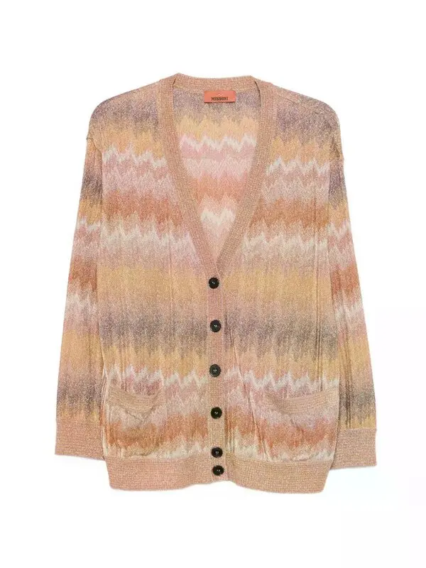 Missoni Zigzag Button Cardigan