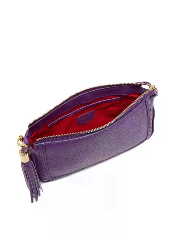 LANCEL Premier Flirt Chain Clutch Bag