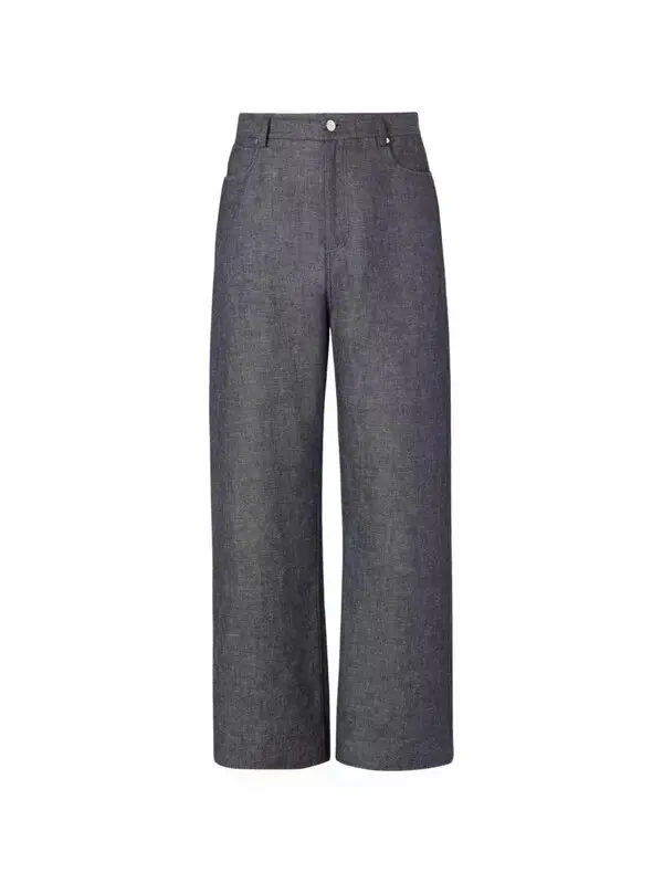 Fendi Straight-leg Trousers - Grey