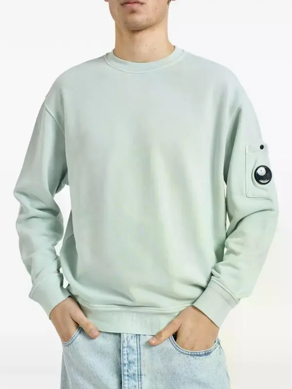 C.P. COMPANY Sleeve-pocket Sweatshirt - Green