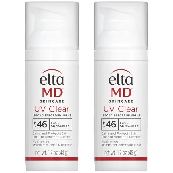 ELTAMD Exclusive Uv Clear Spf 46 Broad-spectrum Duo - One-color