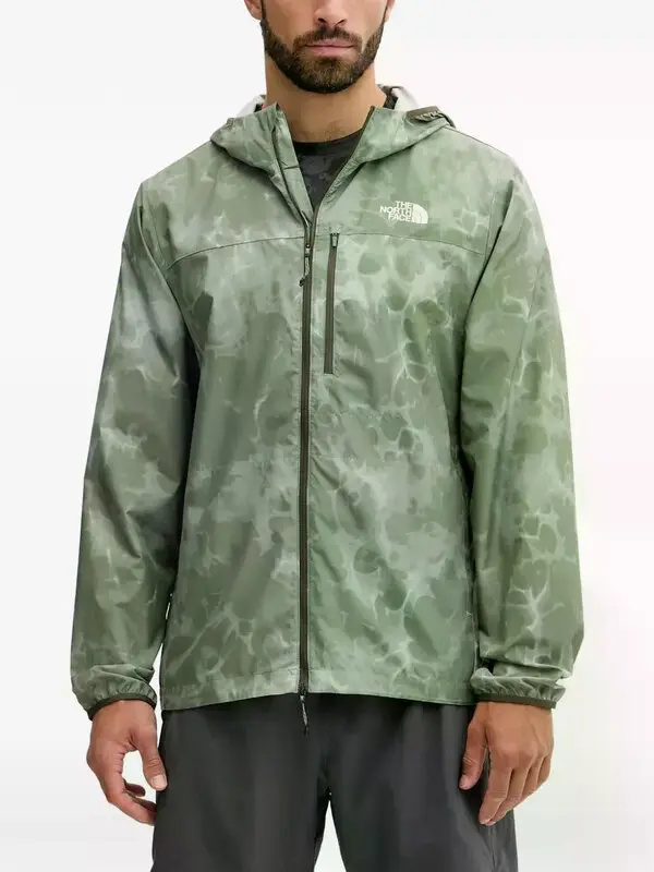 The North Face Higher Run Zip Hooded Jacket - Green