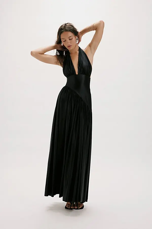 Delfi Rae Maxi Dress - Black