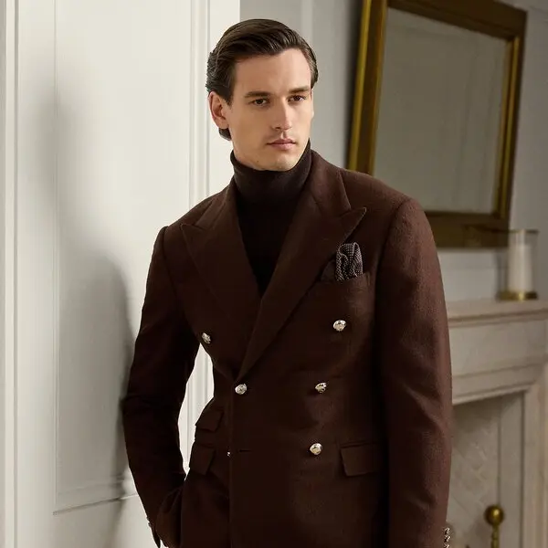 Ralph Lauren Kent Handmade Cashmere Twill Sport Coat