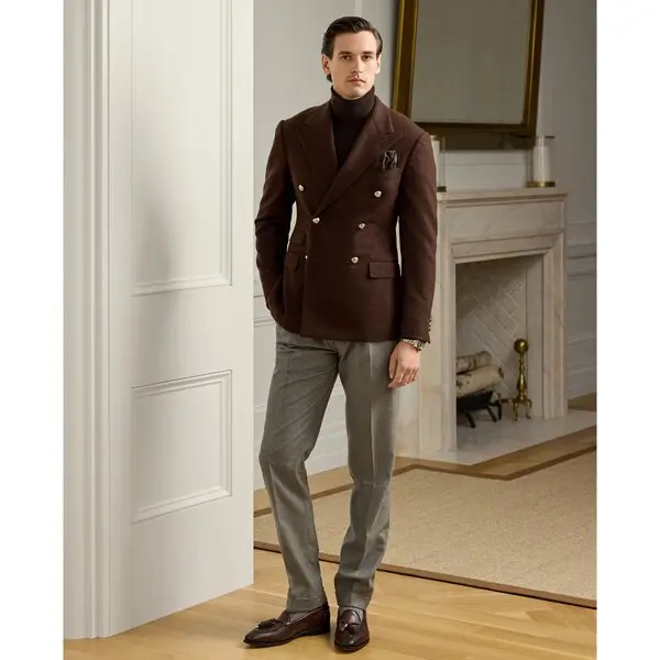 Ralph Lauren Kent Handmade Cashmere Twill Sport Coat