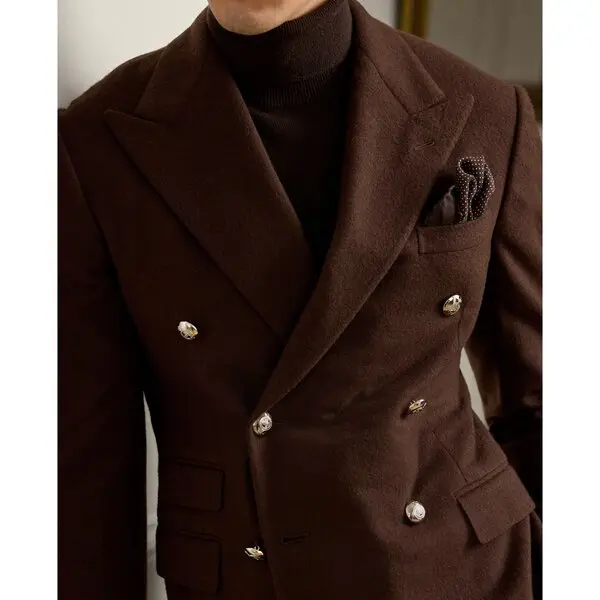 Ralph Lauren Kent Handmade Cashmere Twill Sport Coat