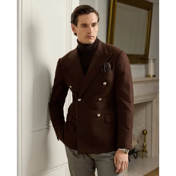 Ralph Lauren Kent Handmade Cashmere Twill Sport Coat
