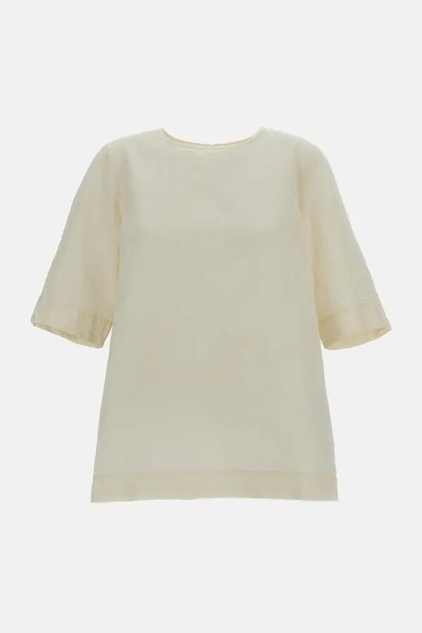 CASEY & CASEY Simple Cotton Shirt - White
