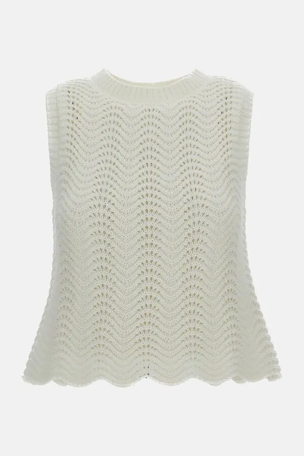 Loulou De Saison Vittoria Sleeveless Top - White